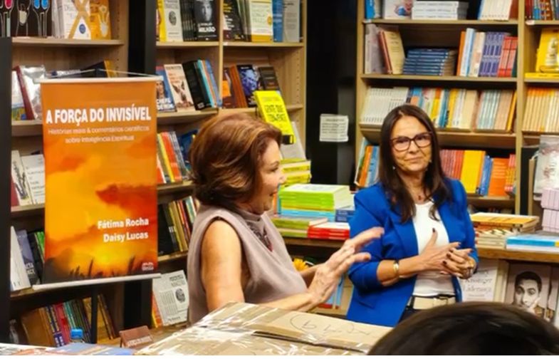 Lançamento do livro A Força do Invisível – Daisy Lucas