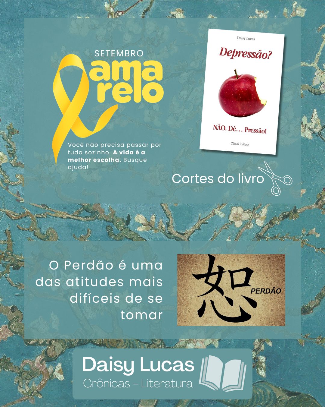 O Perdão é uma das atitudes mais difíceis de se tomar – Daisy Lucas